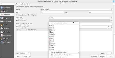 color ramp for raster is not displaying properly · issue 54818 · qgis