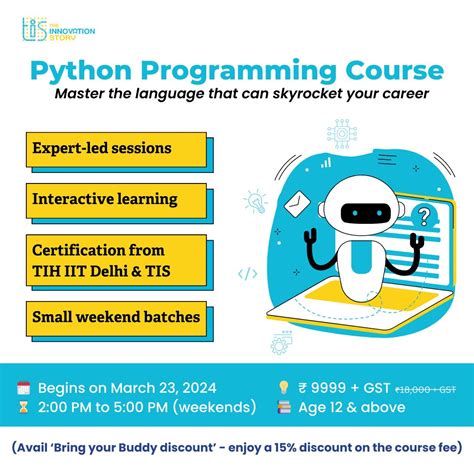 Courseregisteration Python Pythonprogramming Roboticscourse The Innovation Story
