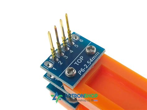 Pogo Pin Test Stand Pcb Clip พินเทสบอร์ด 2 54 มิล 4 ขา Artronshop