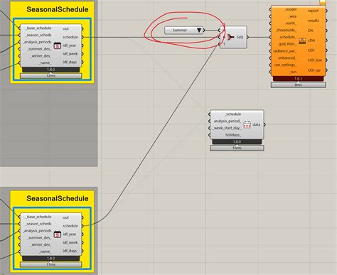 Filtering The Ase And Sda For Specific Months Ladybug Tools Ladybug