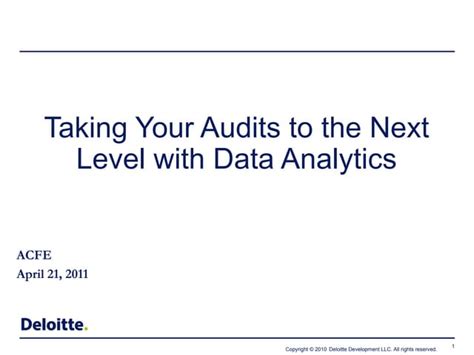 04 21 2011 Meeting Auditing With Data Analytics Pdf