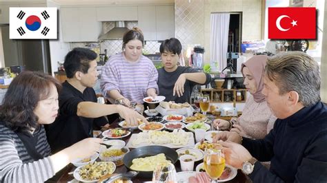 처음으로 가족 모두 함께하는 튀르키예식 아침식사 😊 🇹🇷🇰🇷 Youtube