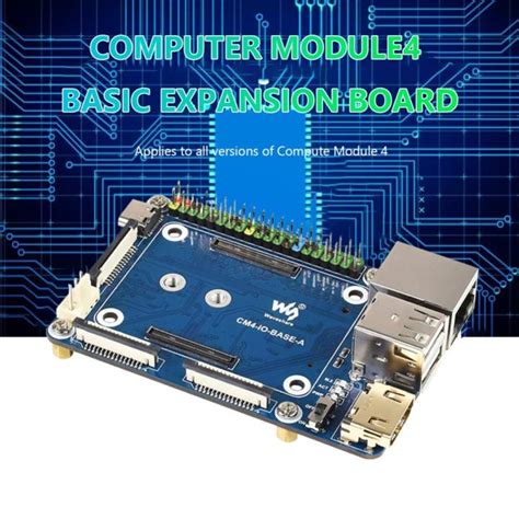 Raspberry Pi 4 Model Compute Module 4 Basic Expansion Board 5v25a
