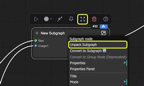 subgraph simplify your workflow comfyui