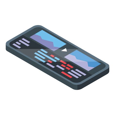 Digital Content Icon Isometric Vector Media Plant 15119457 Vector Art