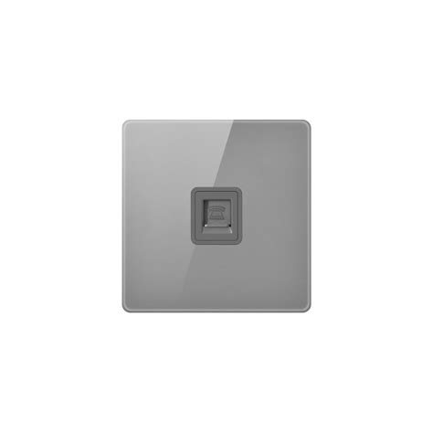 Buy Telephone Socket Glass Gray Siddiqui Trading Fzco
