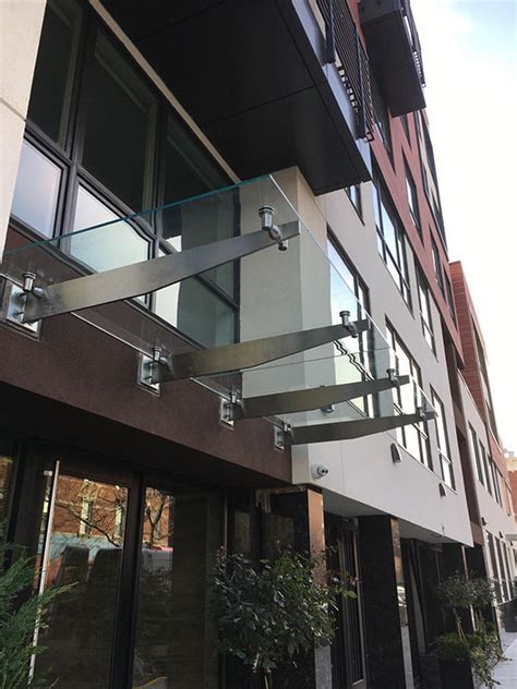 Glass Canopy Installation Design Manufacturing Nyc Ny Nj