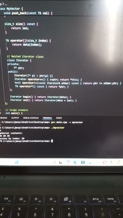 Custom Stl Container Implementation Templatesallocatorsiterators