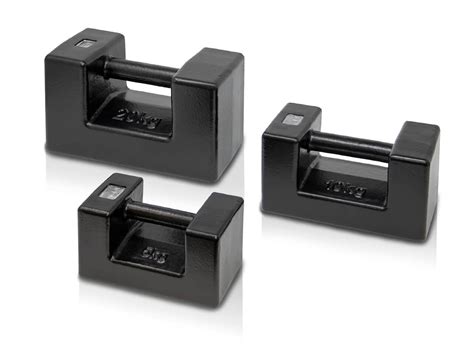 Block Weight Set For Weight Baskets 22 X 20 Kg Cast Iron Powder