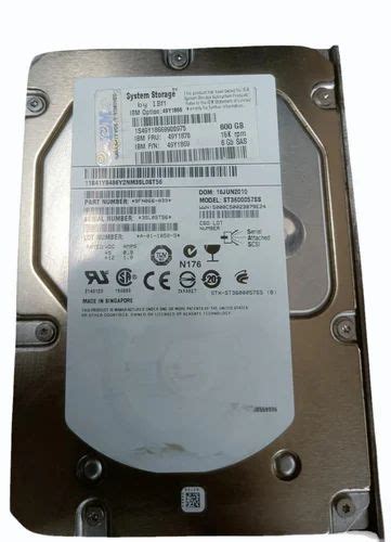 GB Inch Ibm Server Sas Hard Disk RPM At Piece In Mumbai