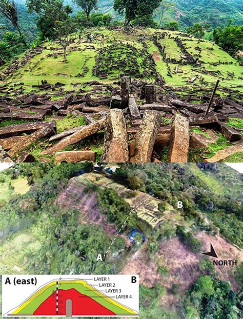 Gunung Padang Excavation Gunung Padang Ancient Temple The Megalithic