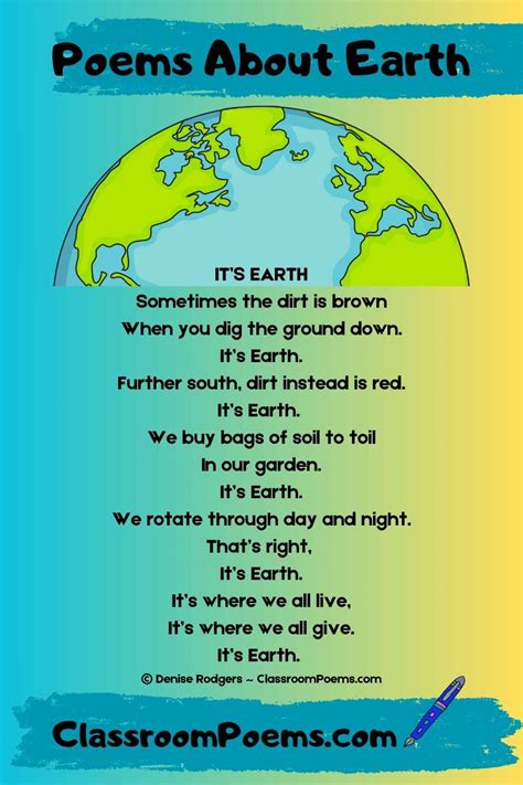 Poem About Planet Earth