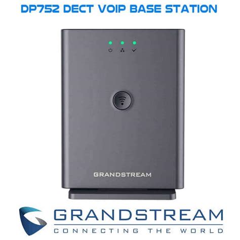 Grandstream Dp752 Voip Base Station Supports Upto 10 Lines Per Handset