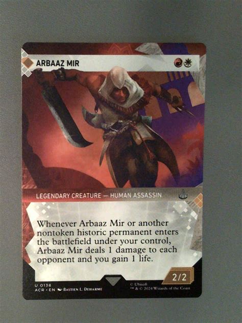 X4 Mtg Arbaaz Mir Showcase U 0138 Universes Beyond Assassins Creed