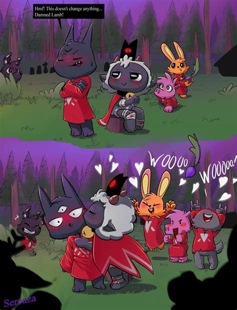 Pin De Adam Winter Em Cult Of The Lamb Arte Com Personagens Desenho