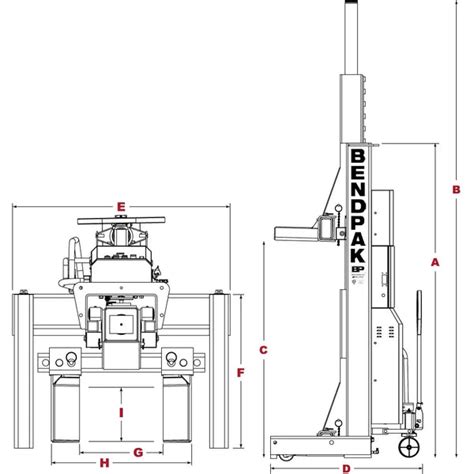 bendpak 72k mobile column lift all tire supply