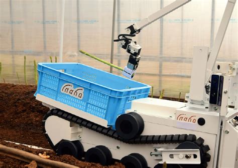 일본 농업의 대안으로 떠오른 수확 로봇 로봇신문사
