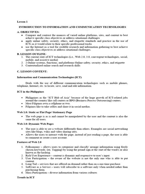 Lesson 1 Intro Yo Ict Pdf Malware Websites