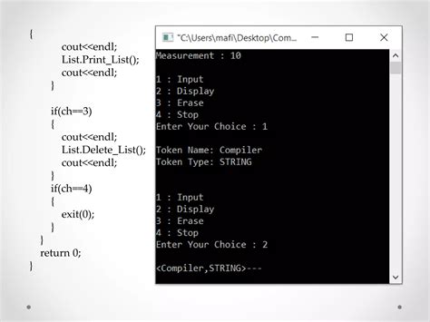 compiler and symbol table pptx
