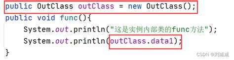 【javase】实例内部类、静态内部类和匿名内部类 java内部类和匿名类的例子 csdn博客