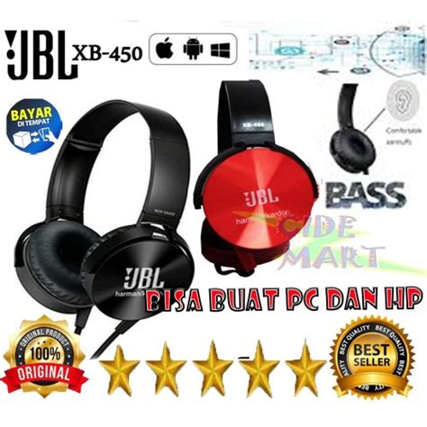 Jual HEADPHONE BANDO JBL XB HEADPHONE MDR XB EXTRA BASS Putih Jakarta Barat