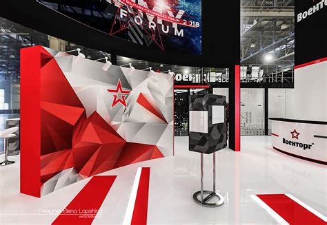 Выставочный стенд Военторг 2020 on Behance