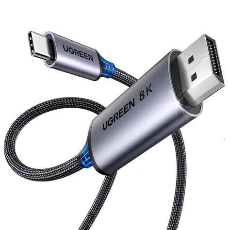 UGREEN Bidirectional USB C To DisplayPort Cable K Hz K Hz DisplayPort To USB C