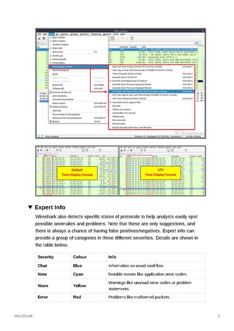 Wireshark And Traffic Analysis PDF Connect Techs