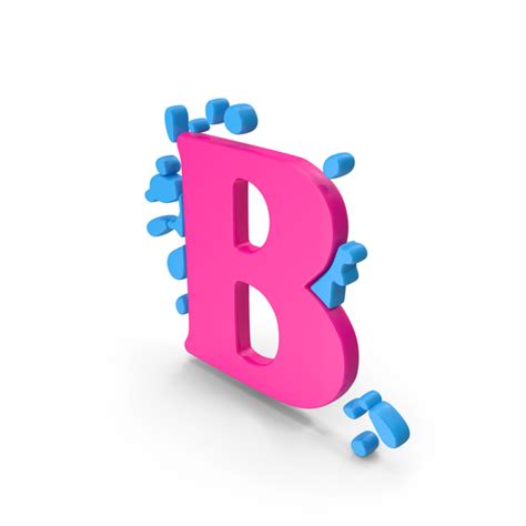 Splash Pink Letter B PNG Images & PSDs for Download | PixelSquid ...