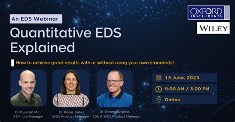 Oxford Instruments Nanoanalysis On Linkedin Quantitative Eds Explained