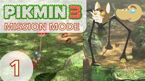 Pikmin 3 Mission Mode Ep01 Hard Mode Start Youtube