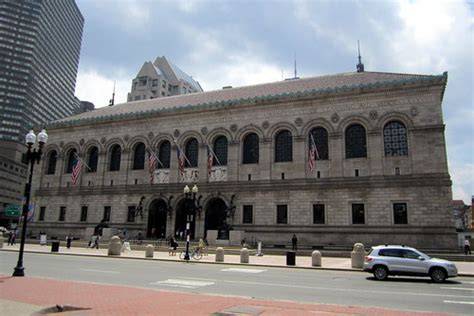 boston back bay boston public library mckim building flickr