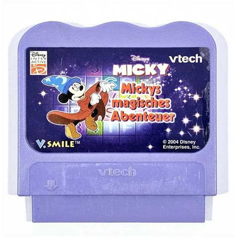 Vtech V Smile Game Mickys Magical Adventure Numbers 3d Geometry Logic Words £8 04 Picclick Uk