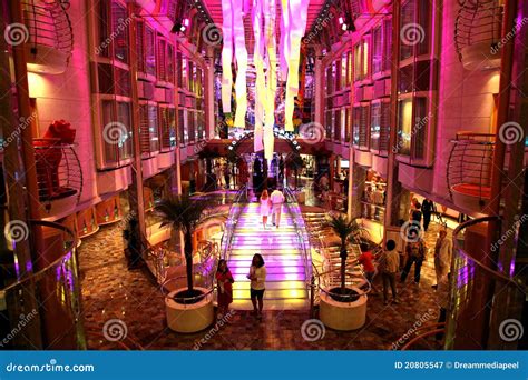 Inside Liberty Of The Seas Cruiseship Editorial Photography Image Of