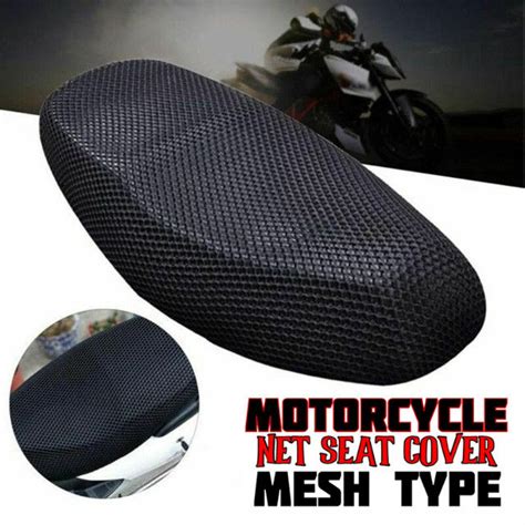 Universal Breathable 3d Mesh Motorcycle Seat Covers Cushion Anti Slip