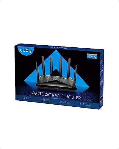 Cudy New 4g Lte Cat 6 Wifi Router Qualcomm Chipset Lte Modem Router Dual Sim 4g Cellular