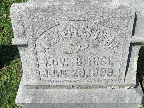 John William Appleton Jr 1861 1899 Find A Grave Memorial