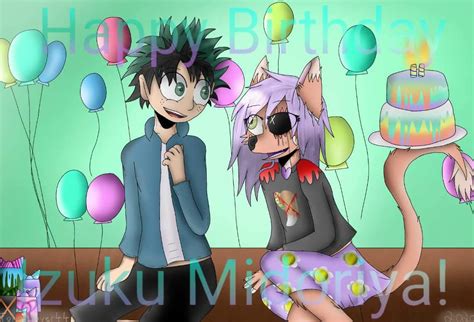 Happy Birthday Izuku Midoriya My Hero Academia Amino