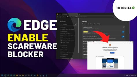 😱 Microsoft Edge Turn On Scareware Blocker Internet Security Tip For Windows 11 And 10 Users 😱 Microsoft Edge Turn On Scareware Blocker Internet Security Tip For Windows 11 And 10 Users