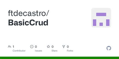 Github Ftdecastro Basiccrud