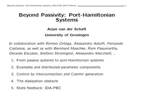 Beyond Passivity Port Hamiltonian Systems