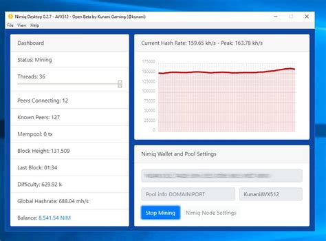 nimiq mining on windows from dumb to backbone node in 30 seconds r
