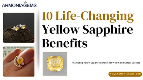 10 Amazing Yellow Sapphire Benefits For Wealth And Career Success