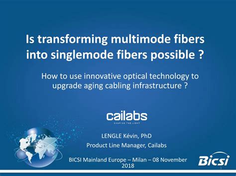Pdf Is Transforming Multimode Fibers Into Singlemode Cabling …€¦ · Lan Cabling