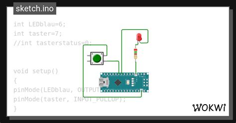 Ledtaster Wokwi Esp32 Stm32 Arduino Simulator