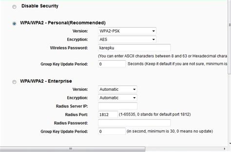 Cara Setting Wireless Tp Link Router