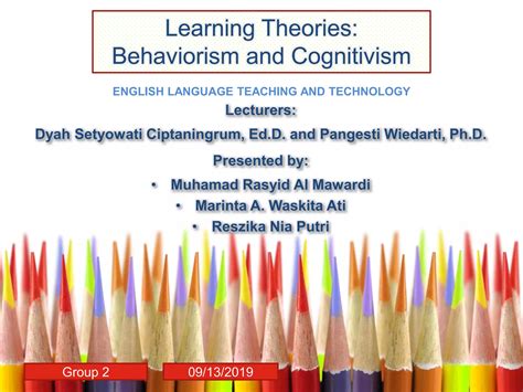 Behaviorism And Cognitivism Learning Theories By Group 2 Pptx
