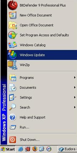 Windows XP Update SI ITS