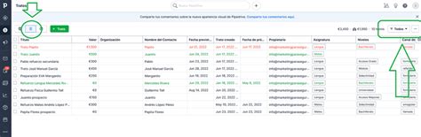 Formato Tabla Marketing Web Consulting