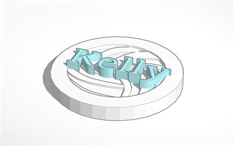 3d Design Volleyball Kelly Tinkercad